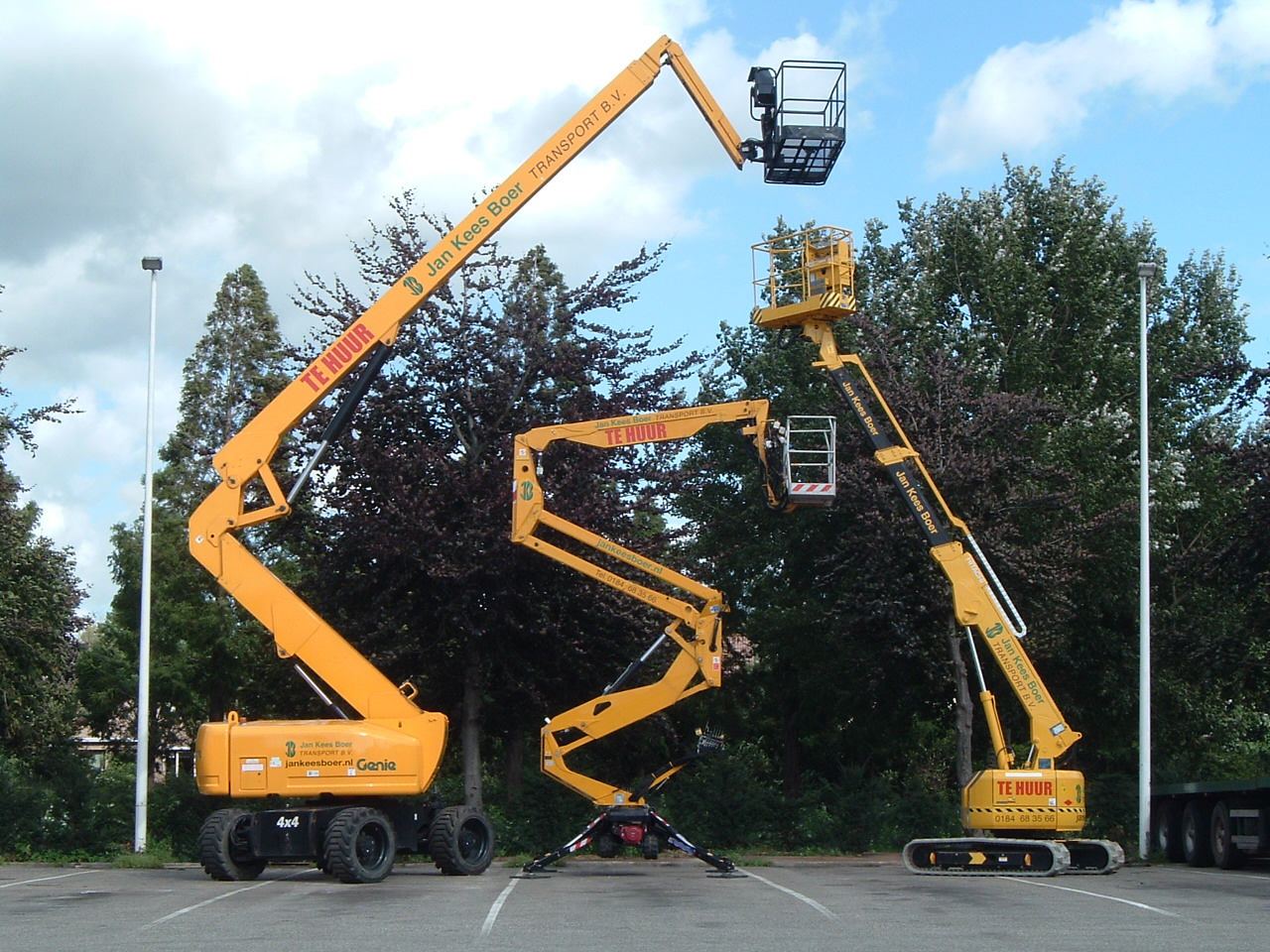 Hoogwerkers - Jan Kees Boer Transport B.V.